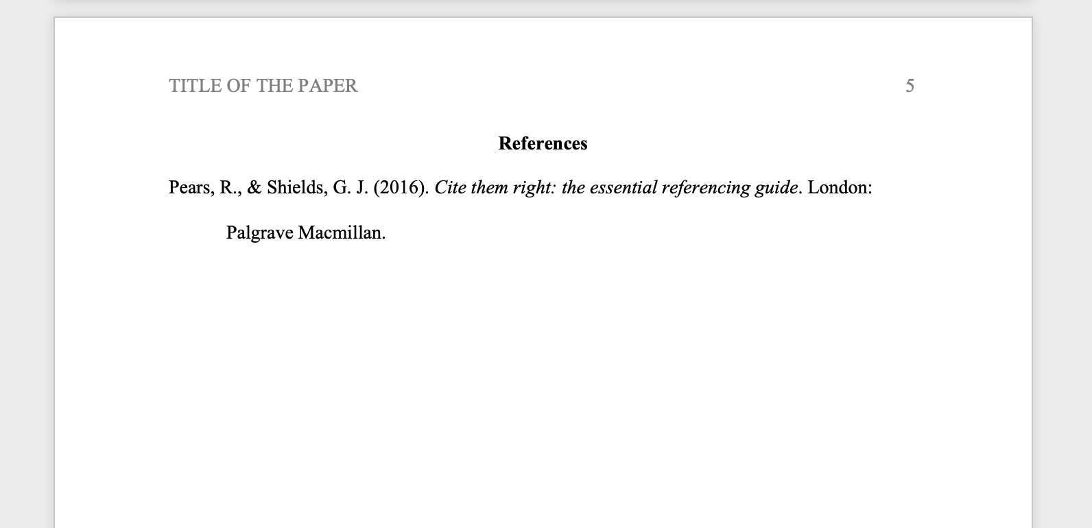 Research Paper Formatting Guide (With Examples)